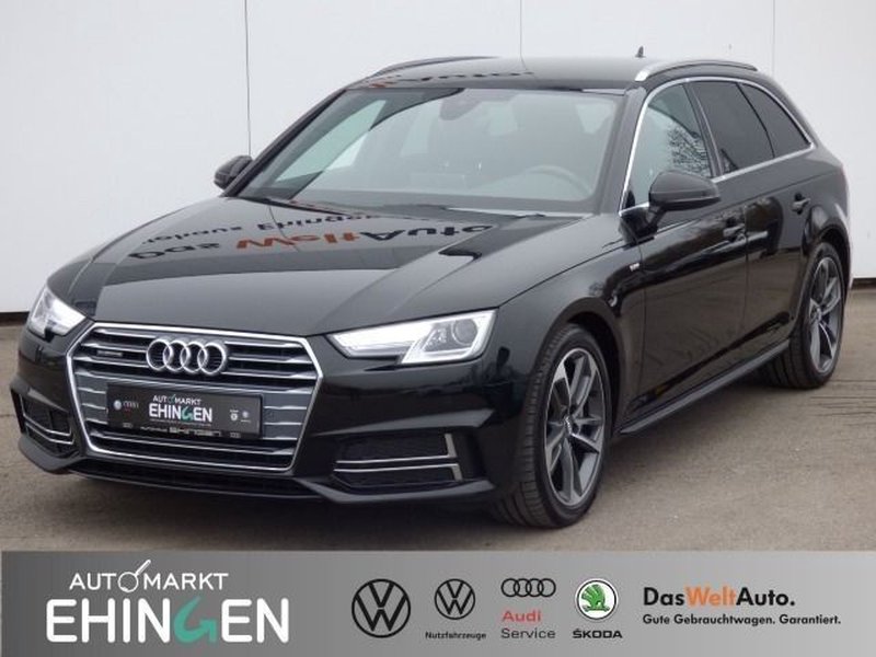 Audi A4 Avant 2.0 TDI quattro S tronic S Line sport AHK Navi gebraucht ...